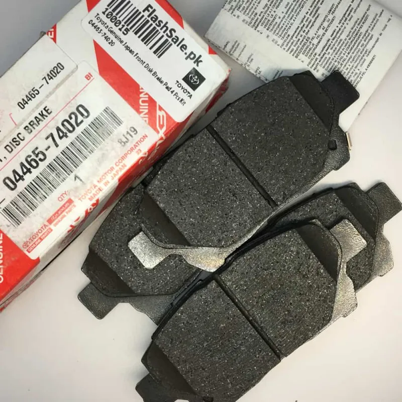 Toyota Genuine Japan Front Disk Brake Pad 4 Pcs Kit 04465-74020