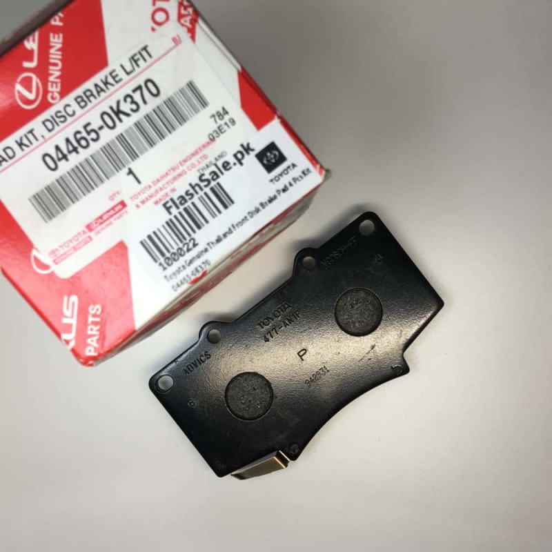 Toyota Genuine Thailand Front Disk Brake Pad 4 Pcs Kit 04465-0K370