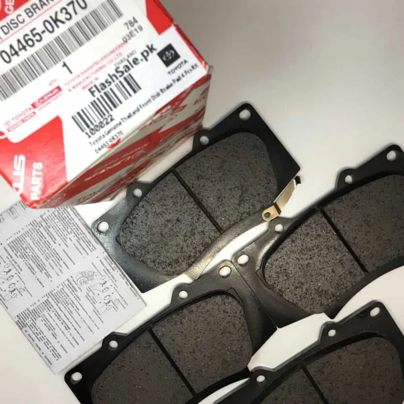 Toyota Genuine Thailand Front Disk Brake Pad 4 Pcs Kit 04465-0K370