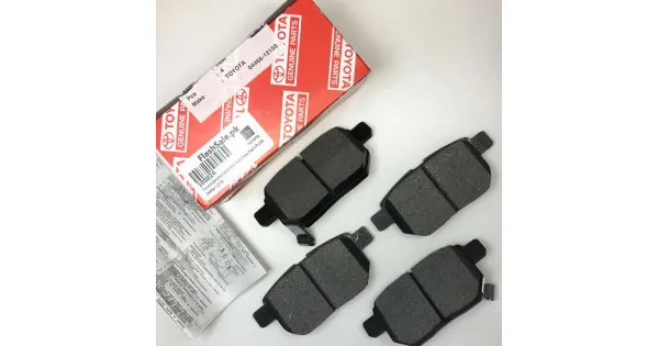 Toyota Genuine Japan Rear Disk Brake Pad 4 Pcs Kit 04466-12150