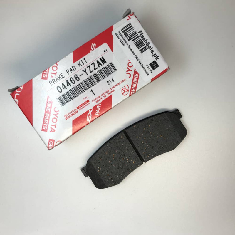 Toyota Genuine Japan Rear Disk Brake Pad 4 Pcs Kit 04466-YZZAM