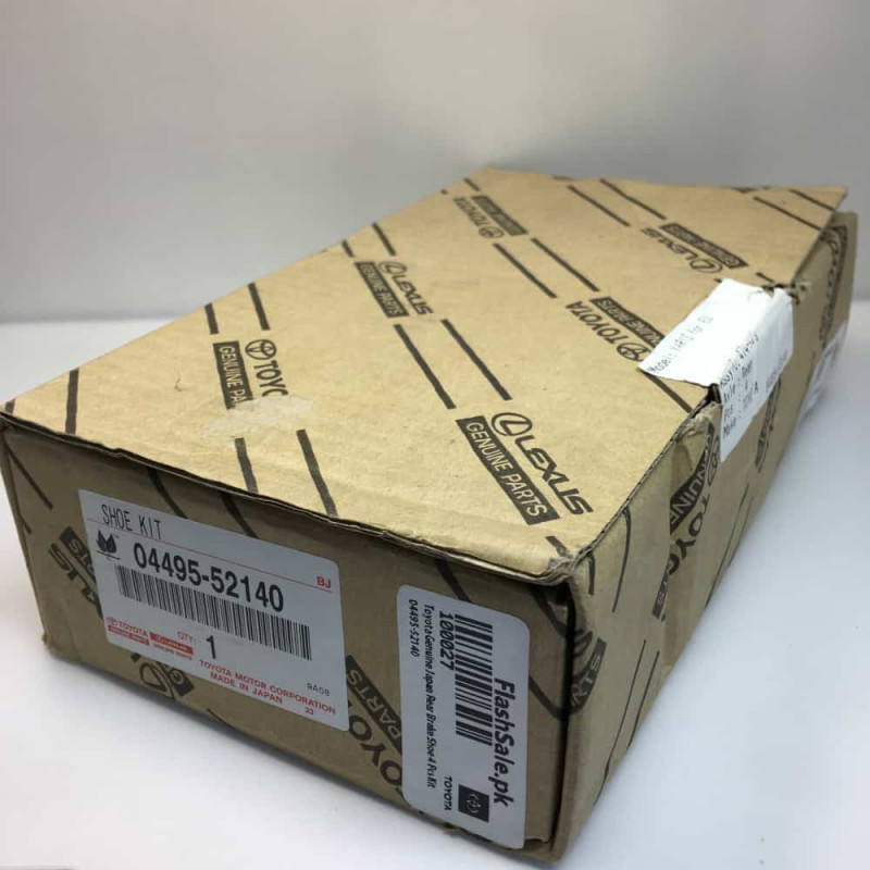 Toyota Genuine Japan Rear Brake Shoe 4 Pcs Kit 04495-52140