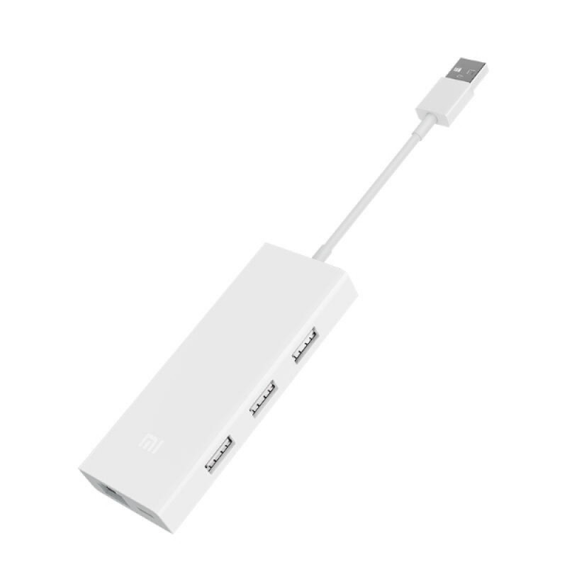 Xiaomi Mi 4-in-1 USB 3.0 Hub with Gigabit Ethernet and Micro USB Multi ...