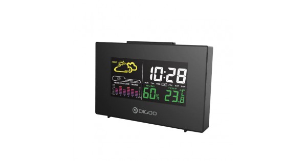 Digoo DG-C3 Indoor Digital Backlit LCD Temperature and Humidity Monitor ...