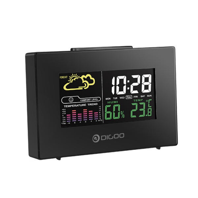 Digoo DG-C3 Indoor Digital Backlit LCD Temperature and Humidity Monitor ...