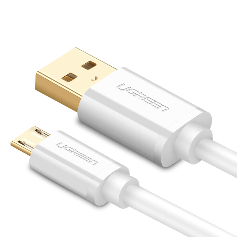 Ugreen US125 24K Gold Plated Micro USB 2.4A 2m Quick Charge 3.0 Sync ...