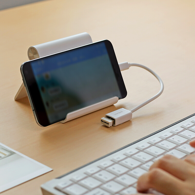 Ugreen US133 Hi-Speed Micro USB OTG Adapter 0.12m Round Cable