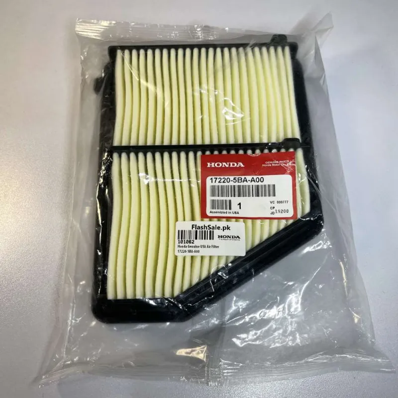 Honda Genuine USA Air Filter 17220-5BA-A00