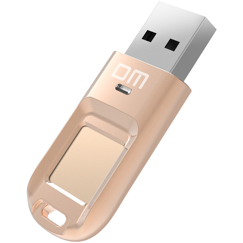 DM F2 Biometric Fingerprint Encrypted USB Flash Drive