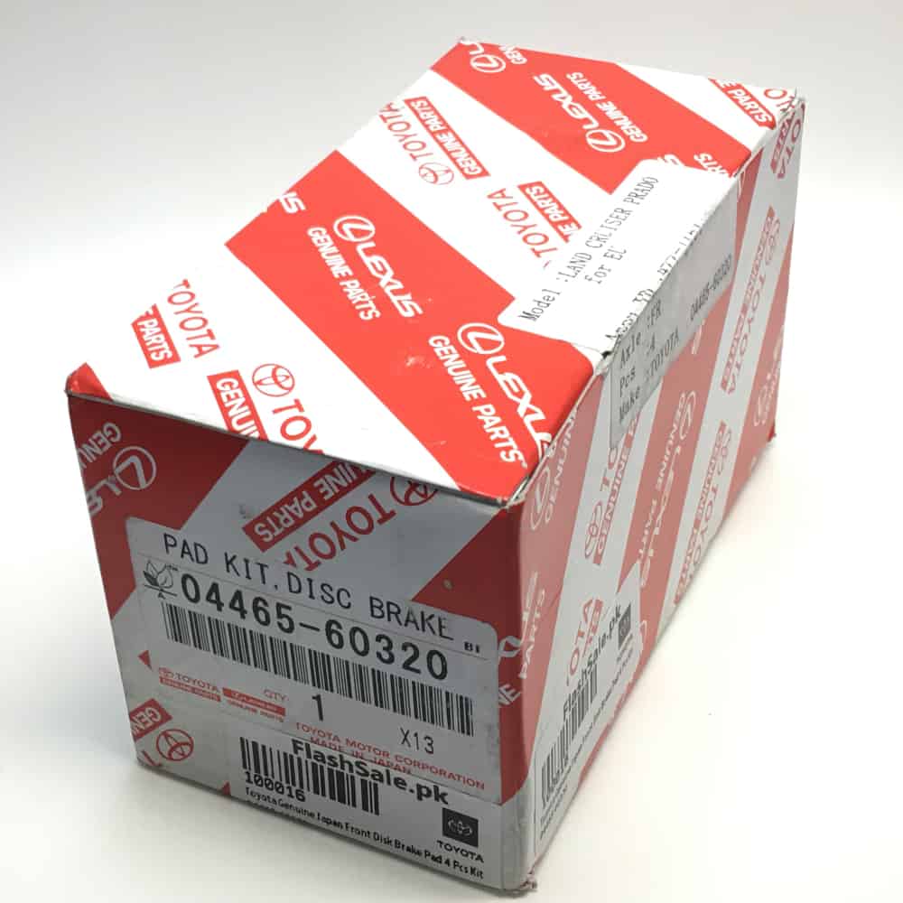 Toyota Genuine Japan Front Disk Brake Pad 4 Pcs Kit 04465-60320