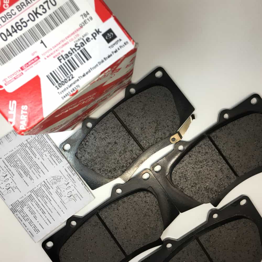Toyota Genuine Thailand Front Disk Brake Pad 4 Pcs Kit 04465-0K370