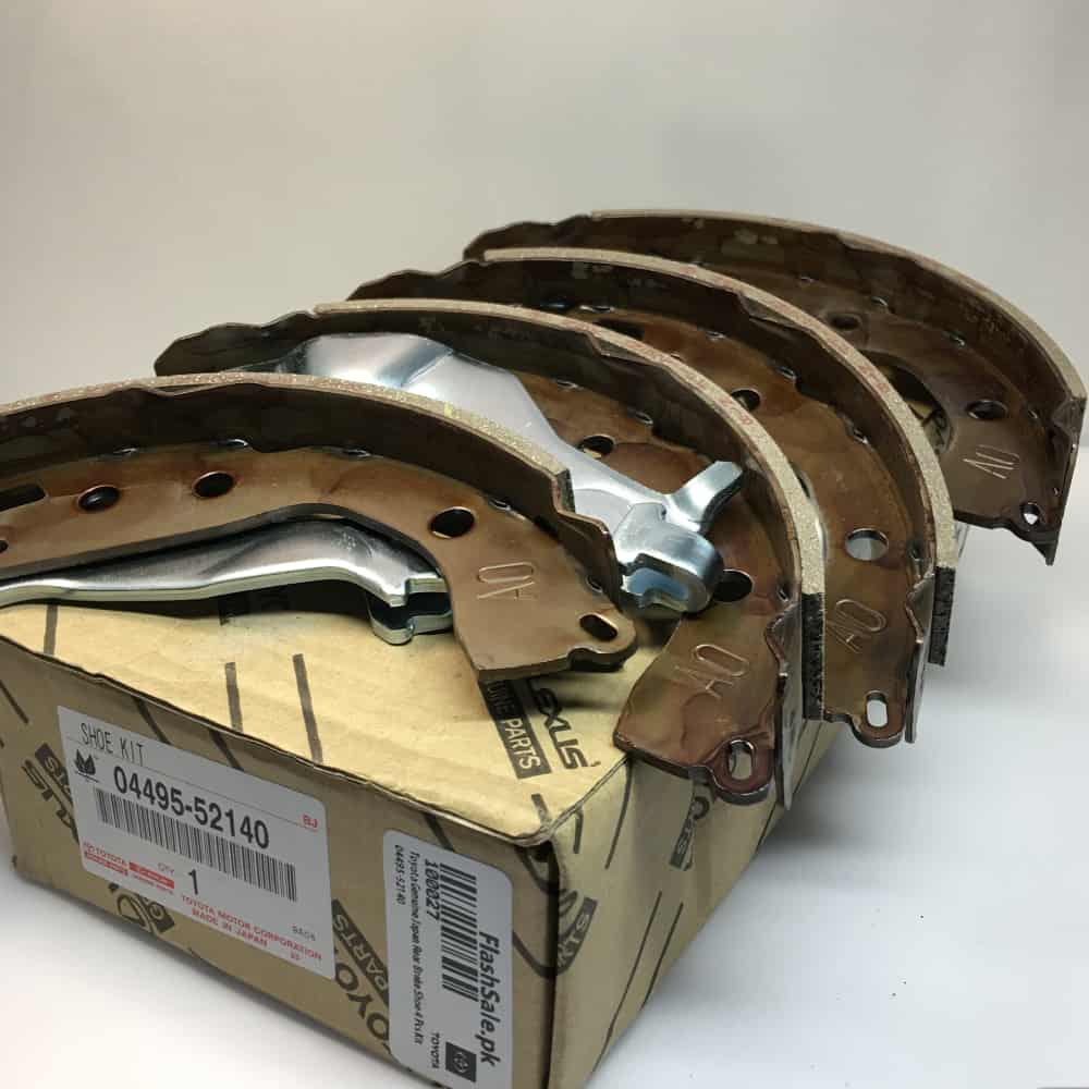 Toyota Genuine Japan Rear Brake Shoe 4 Pcs Kit 04495-52140