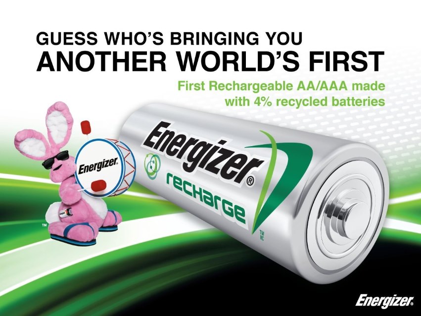 Energizer AAA Recharge Plus 700mAh NiMH Rechargeable Batteries 2-Pack