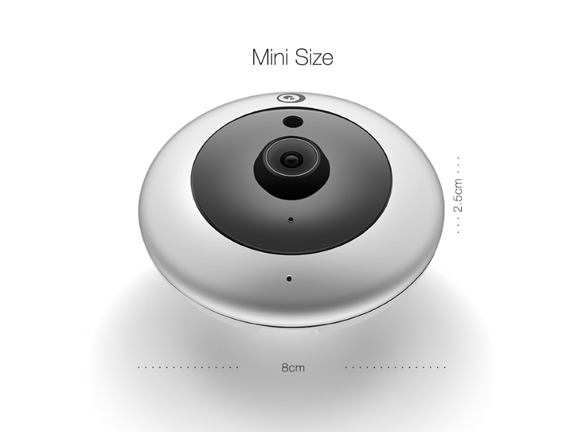 Digoo DG-UFC 1080p HD 180 Degree Wide Angle Night Vision WiFi IP Camera