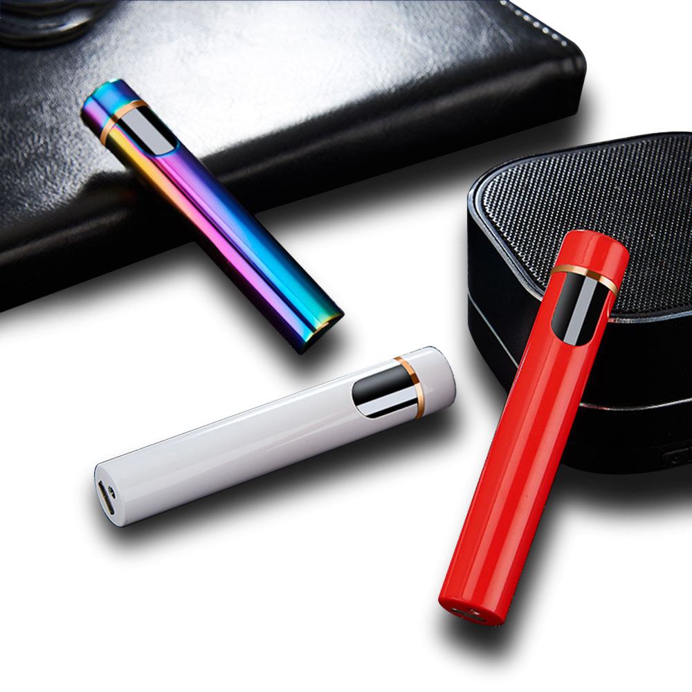 USB Rechargeable Windproof Electronic Touch Sensor Flameless Lighter
