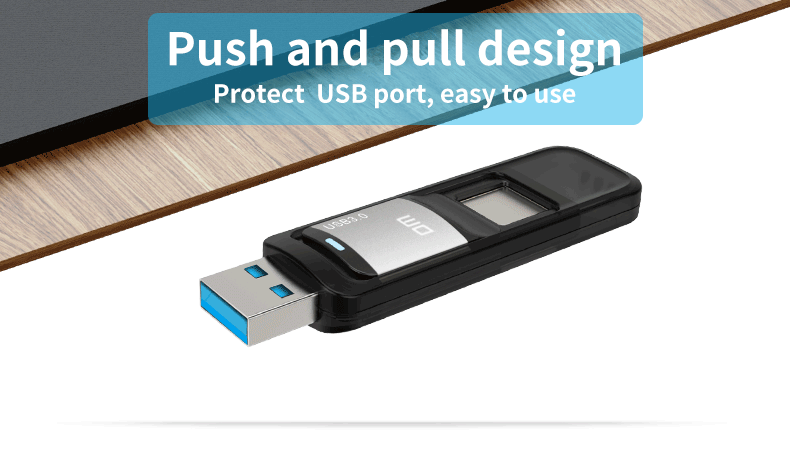 Dm F1 Biometric Fingerprint Encrypted Usb Flash Drive