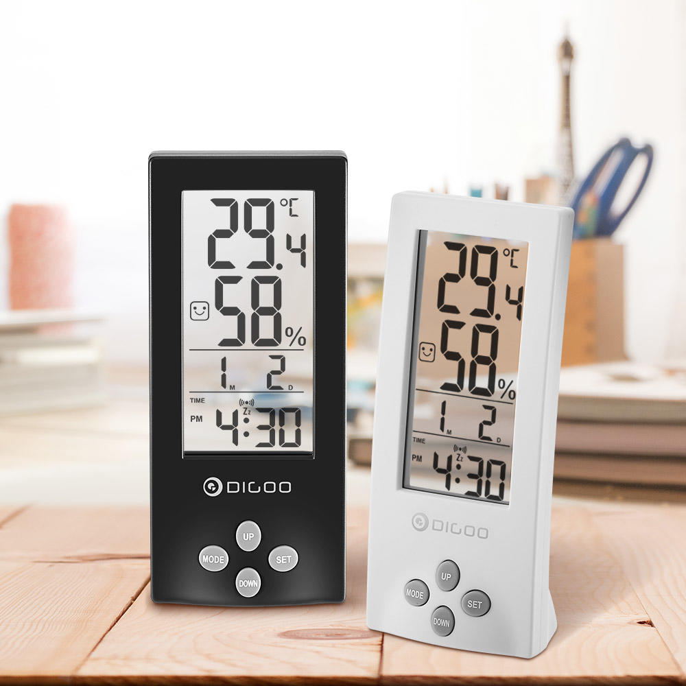 Digoo DG-TH1177 Digital Hygro Thermometer Alarm Clock
