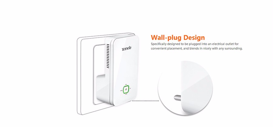 Tenda A300 300Mbps WiFi Router Universal Range Extender